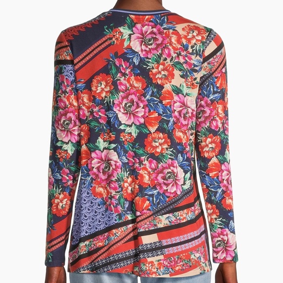 Johnny Was | Tops | Johnny Was The Janie Window Favorite Long Sleeve V ...